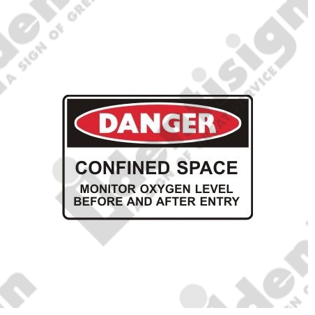 CONFINED SPACE MONITOR OXYGEN LEVEL BEFORE & AFTER ENTRY