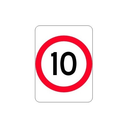 10 KPH SPEED LIMIT