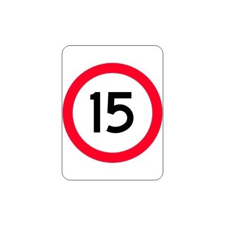 15 KPH SPEED LIMIT