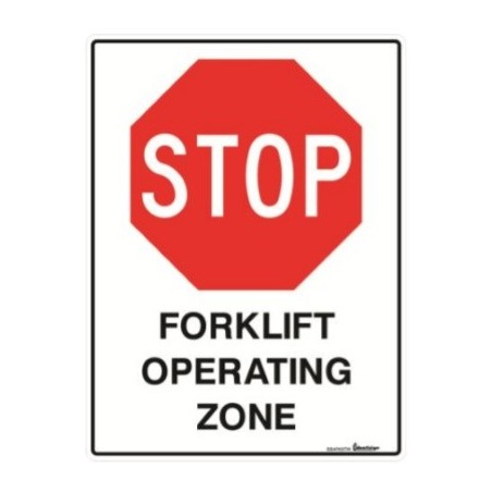 FORKLIFT OPERATING ZONE