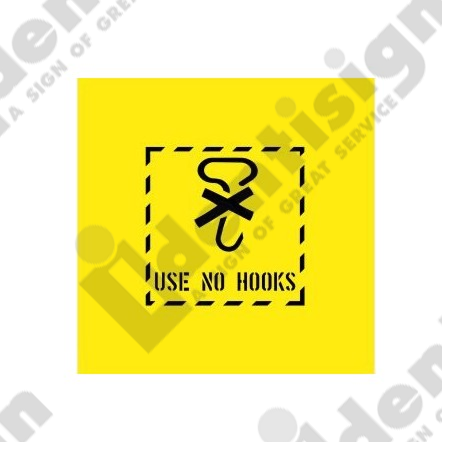USE NO HOOKS WITH PICTO STENCIL 300 X 300