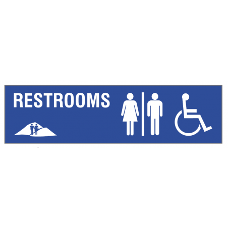 LAMINATE DIRECTORY RESTROOM 80 X 300