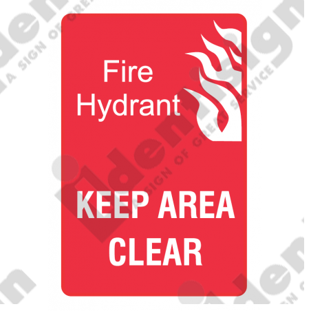 FIRE HYDRANT KEEP AREA CLEAR