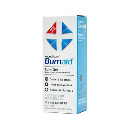 BURNAID GEL 3.5g (BOX OF 10 SACHETS)