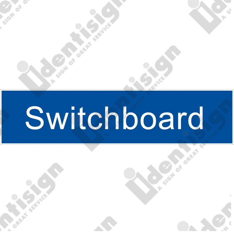 ENGRAVED SWITCHBOARD 200 X 48