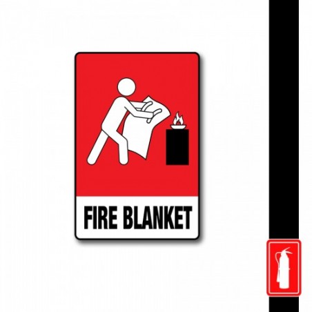 FIRE BLANKET LOCATION SIGN