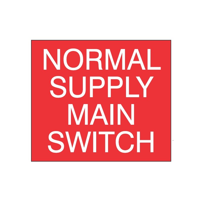 ENGRAVED UTILITY IDENTIFICATION LABEL SOLAR