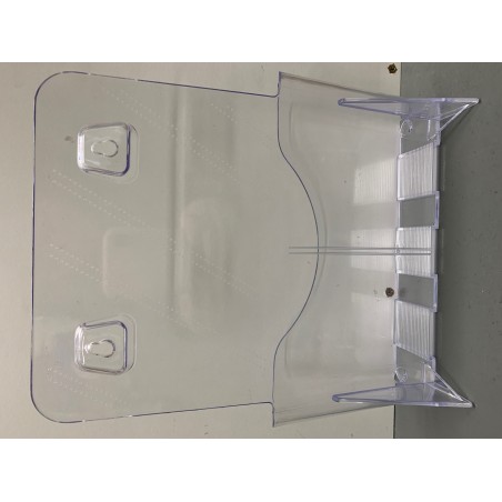 CLEAR MAGAZINE HOLDER A4 - WALL MOUNT OR COUNTER TOP