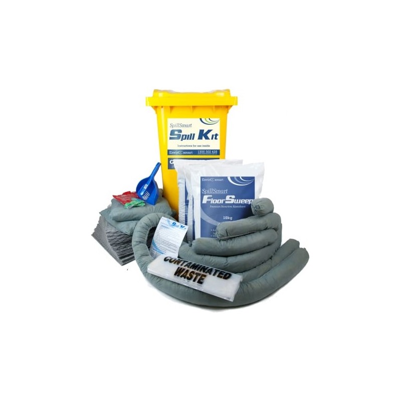 FULL SPILL KIT - 120L GENERAL PURPOSE – WITH WHEELIE BIN