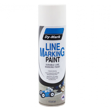 DYMARK LINE MARKING PAINT 500G - WHITE