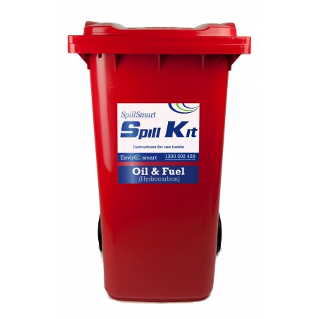 240lt Wheelie Bin - Oil & Fuel – Hydrocarbon